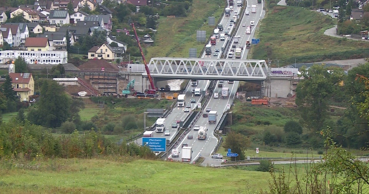 Enztalquerung: Sechsspuriger Ausbau der A8 startet in erste Bauphase | Baden TV